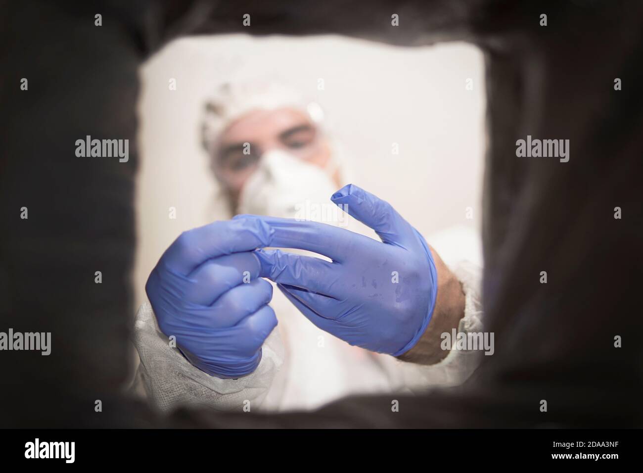 Sign Recycle Gloves Only