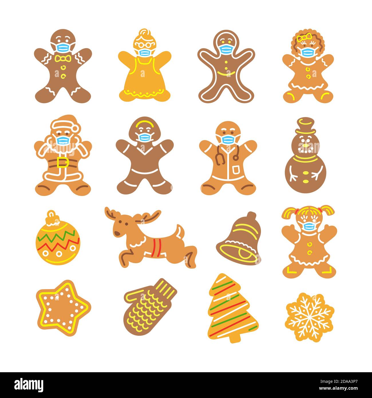 Covid bakery Stock Vector Images - Alamy