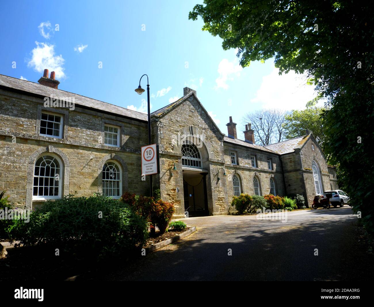 YewTree Court, Truro, the former Union Workhouse Stock Photo - Alamy