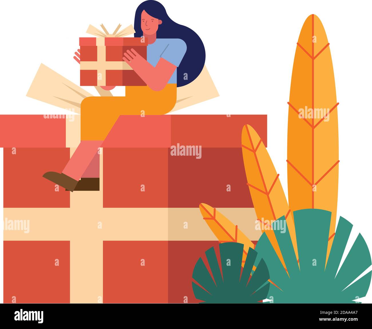 Woman lifting arms Stock Vector Images - Alamy
