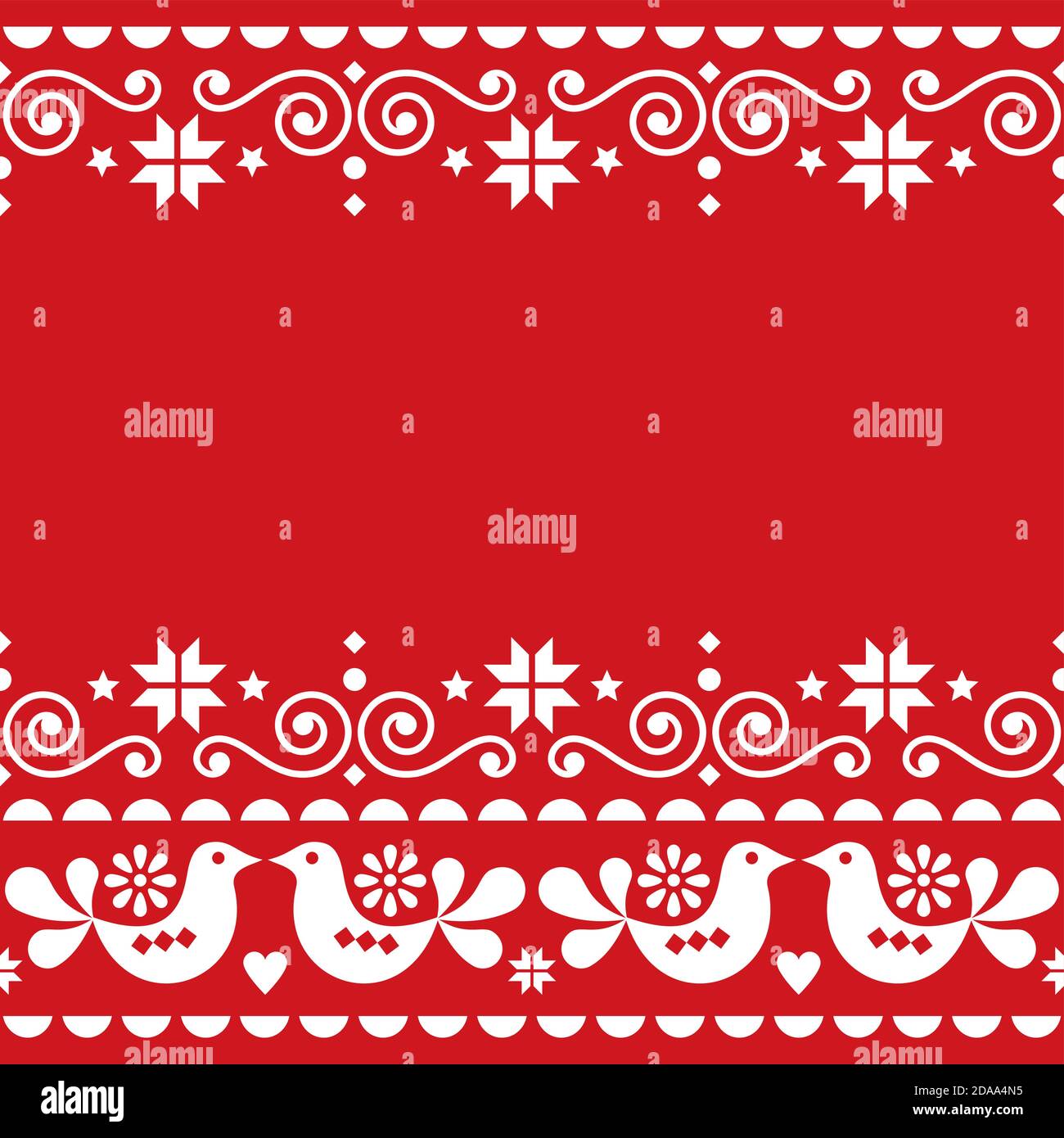 Illustration symmetrical christmas tree design hi-res stock photography ...