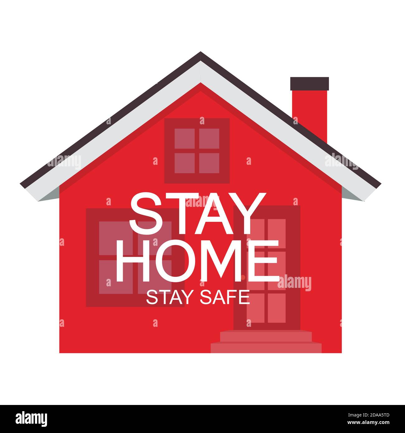 Stay Home. Stay Safe poster awareness social media campaign and ...
