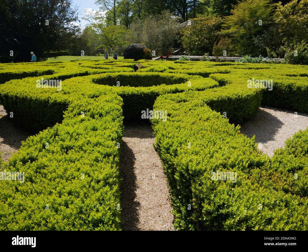 Gardens maze hi-res stock photography and images - Alamy