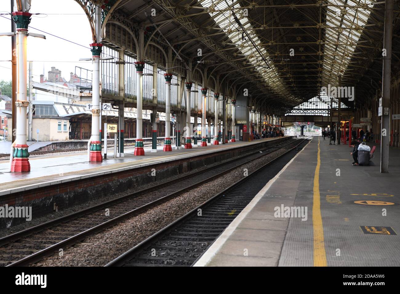 Preston Railway Station Stock Photo - Alamy
