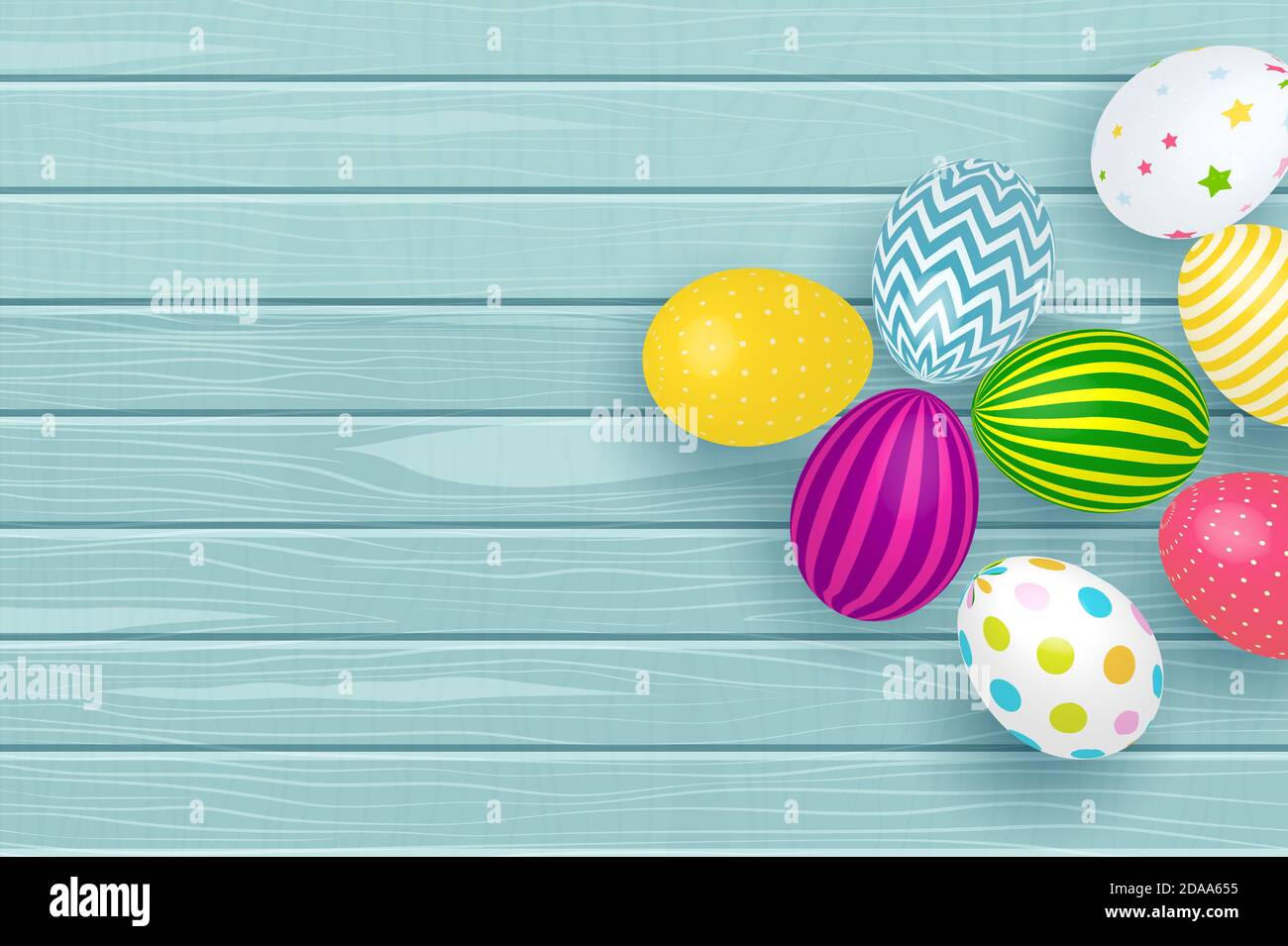 Abstract Happy Easter Background Illustration Stock Photo - Alamy