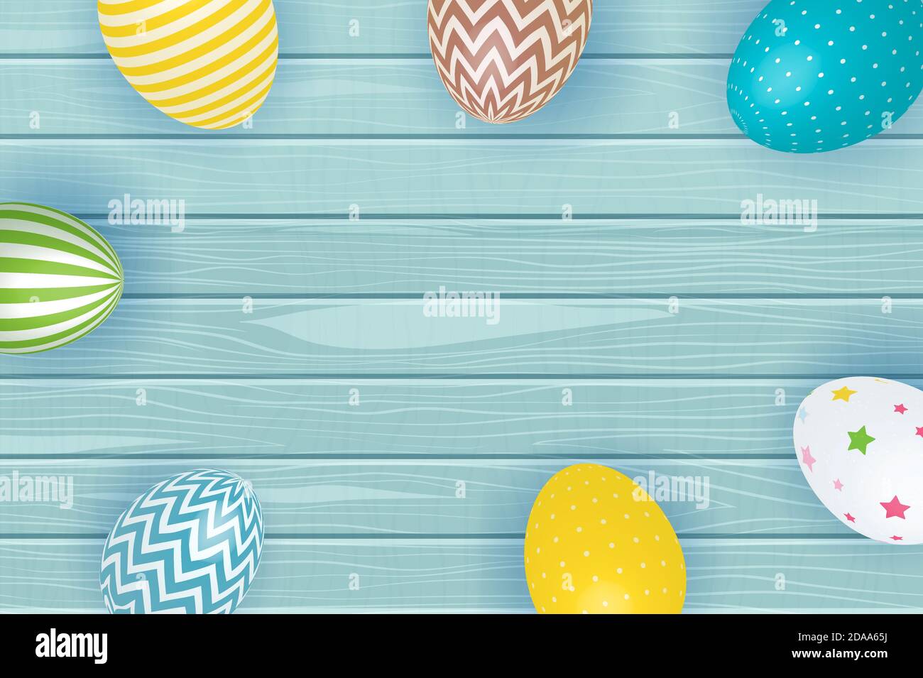 Abstract Happy Easter Background Illustration Stock Photo - Alamy