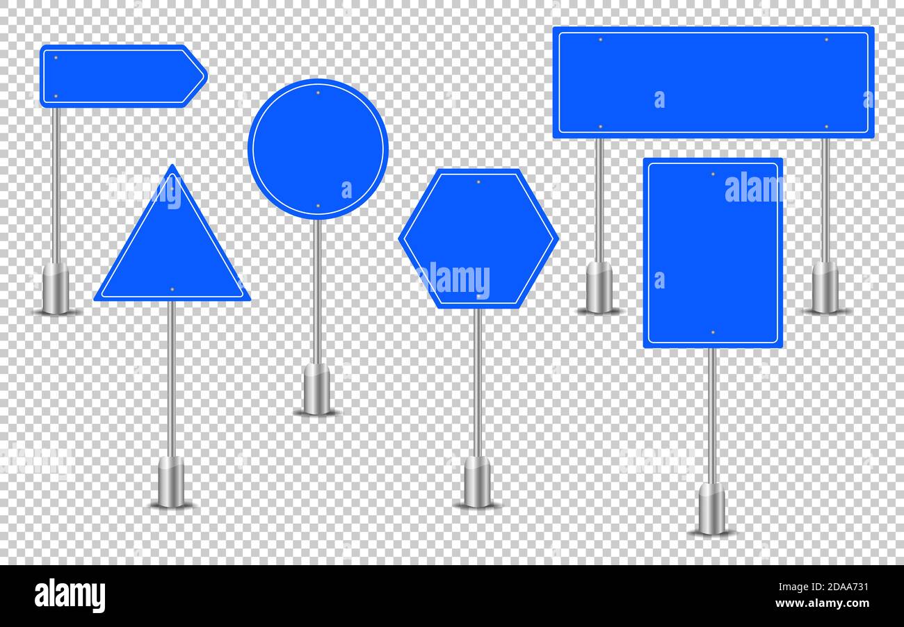 Blank Arrow Traffic Signs