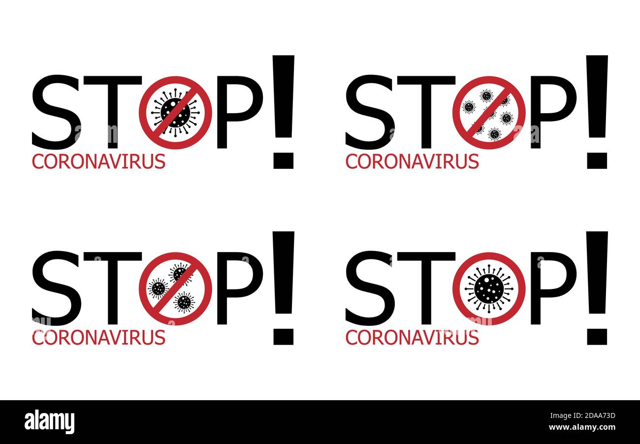 Coronavirus Covid-19 . Symbol of the fight against coronovirus. Stop ...