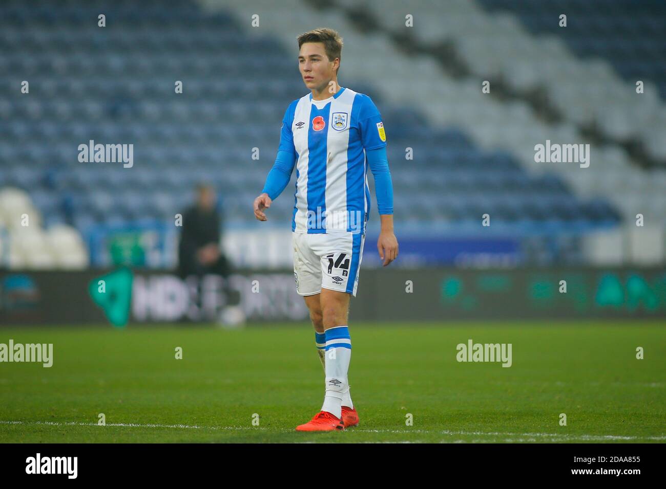 Carel Eiting #14 of Huddersfield Town Stock Photo - Alamy