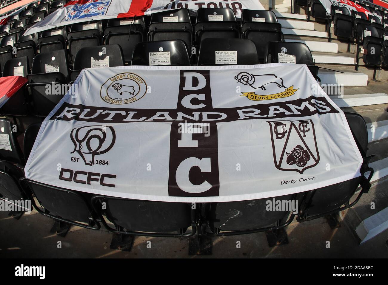 Empty pride park stadium hi-res stock photography and images - Alamy