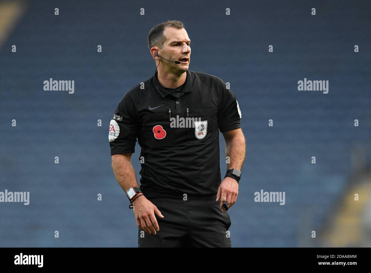 Referee, Tim Robinson in action during the game Stock Photo - Alamy