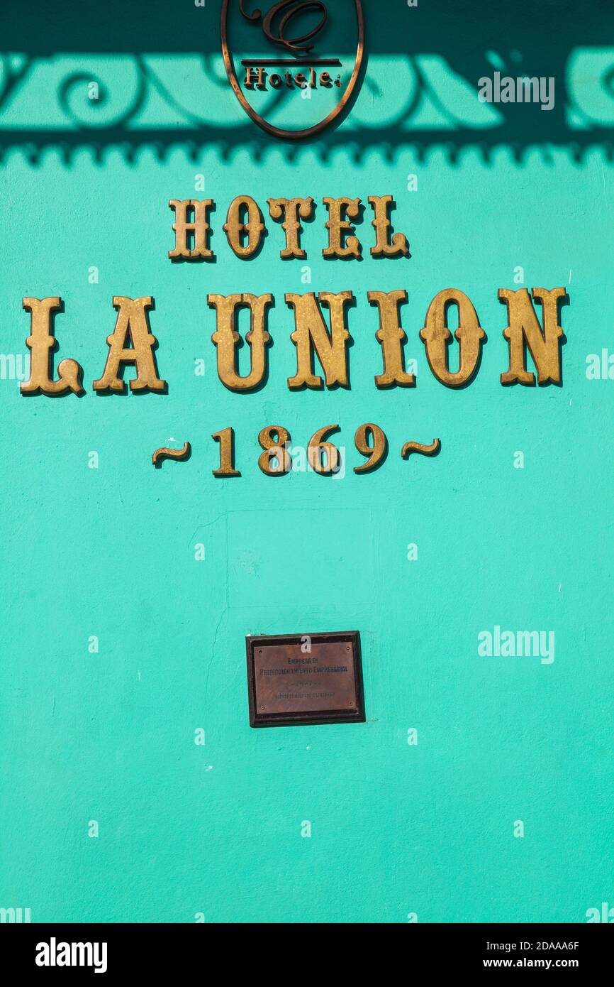 Hotel la union hi-res stock photography and images - Alamy