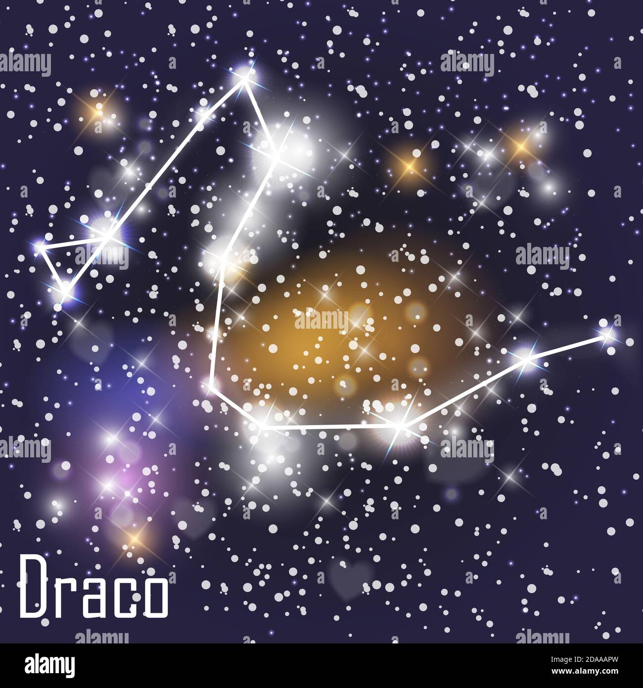 Draco star system hi-res stock photography and images - Alamy