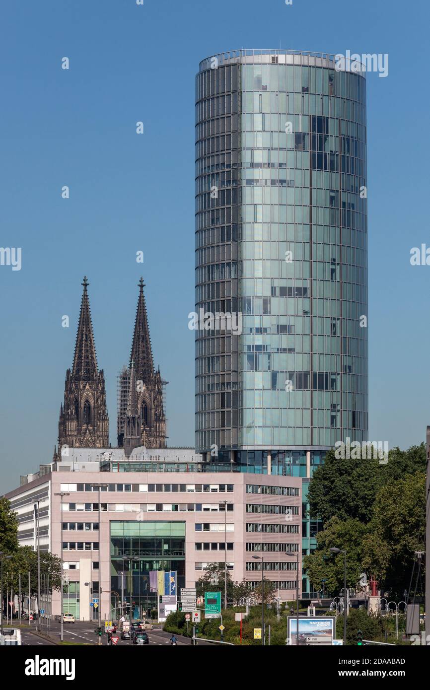 Kolntriangle tower hi-res stock photography and images - Alamy