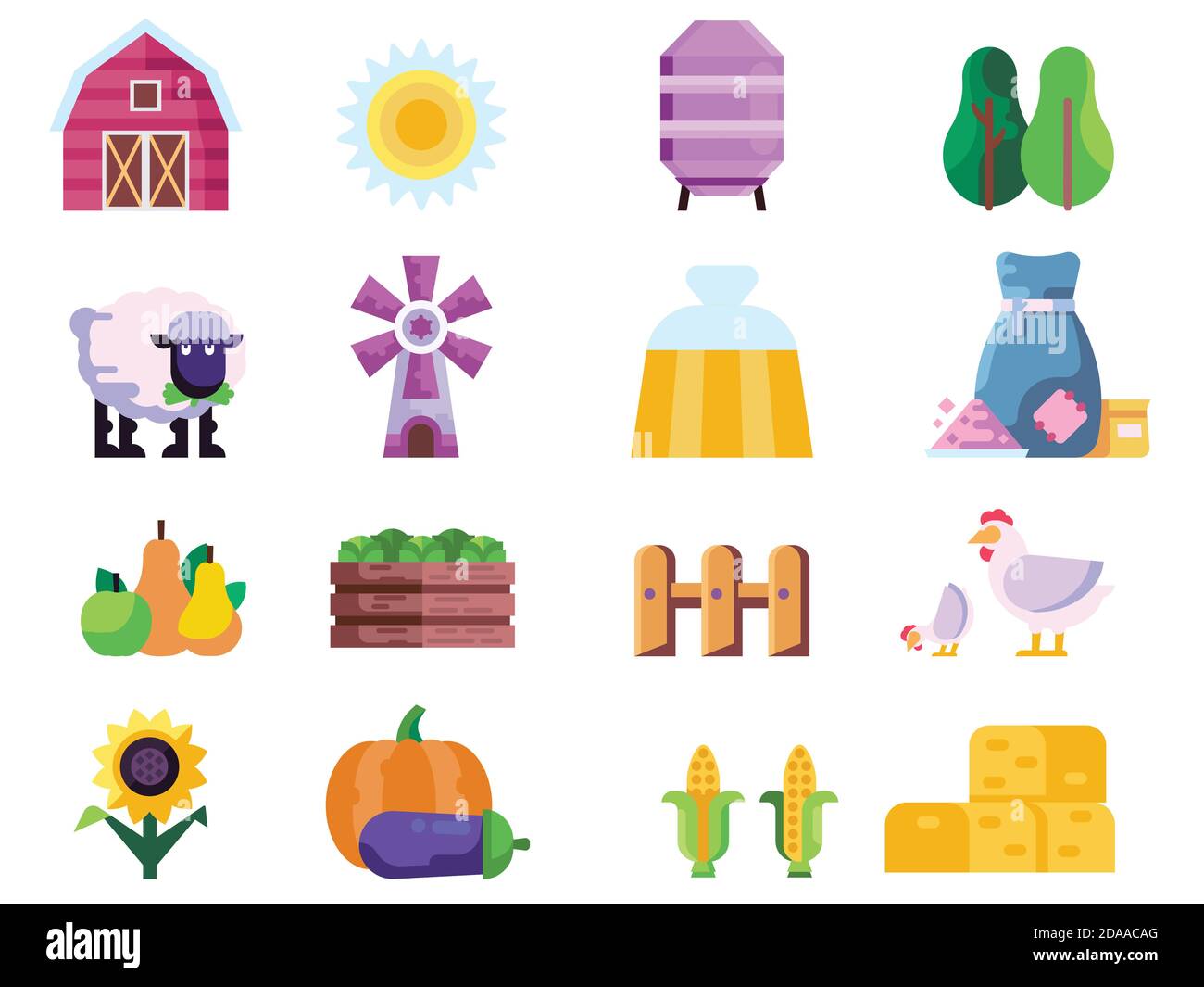 Farm windmill trees design Stock Vector Images - Alamy