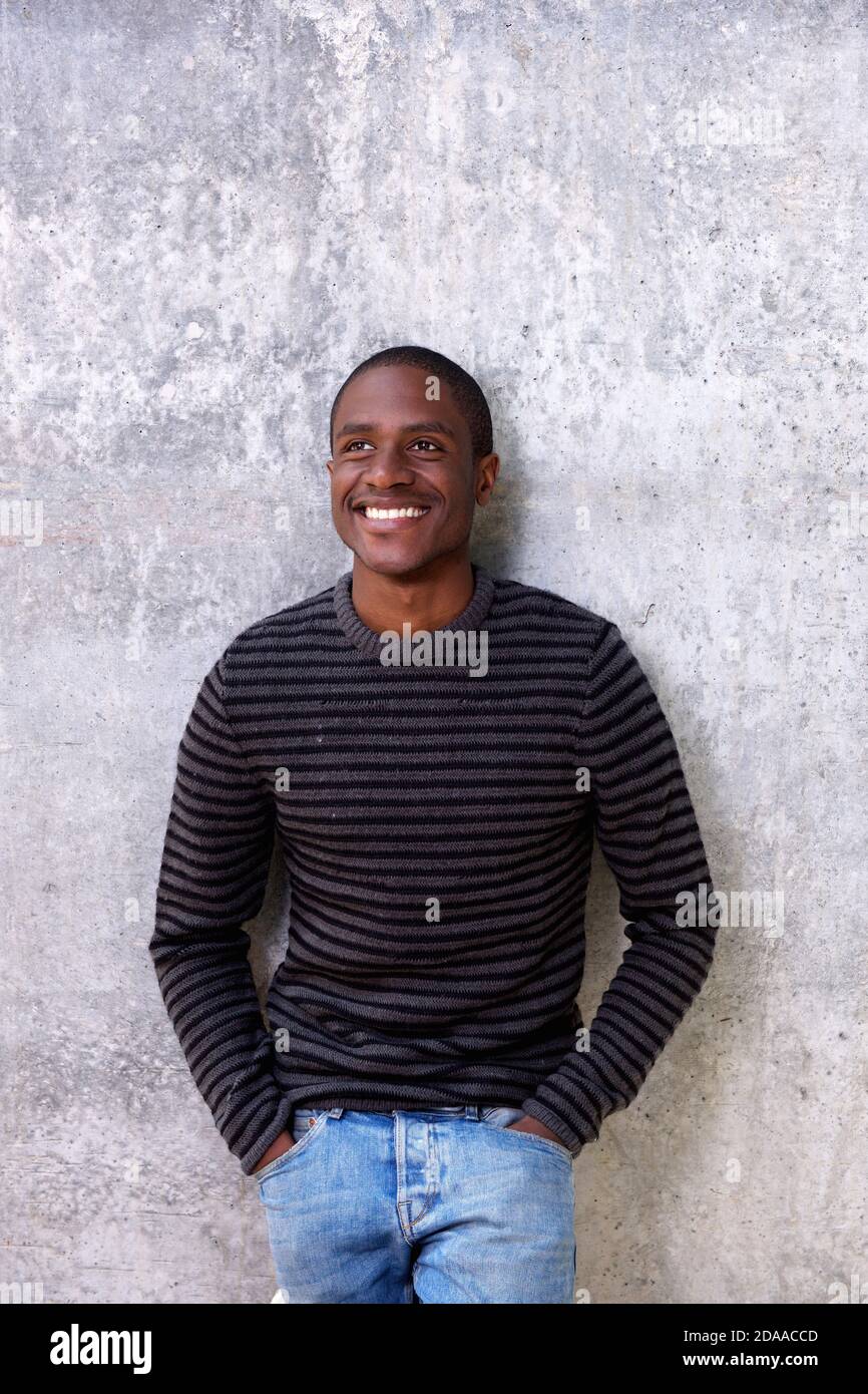 Portrait cheerful afro american hi-res stock photography and images - Alamy