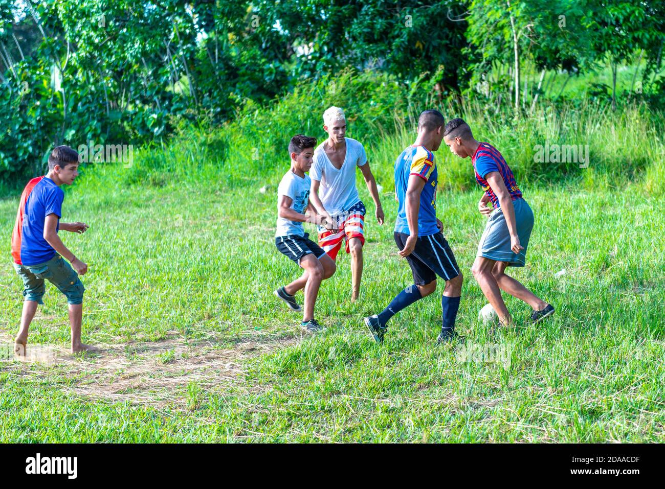 Dirt soccer field hi-res stock photography and images - Alamy