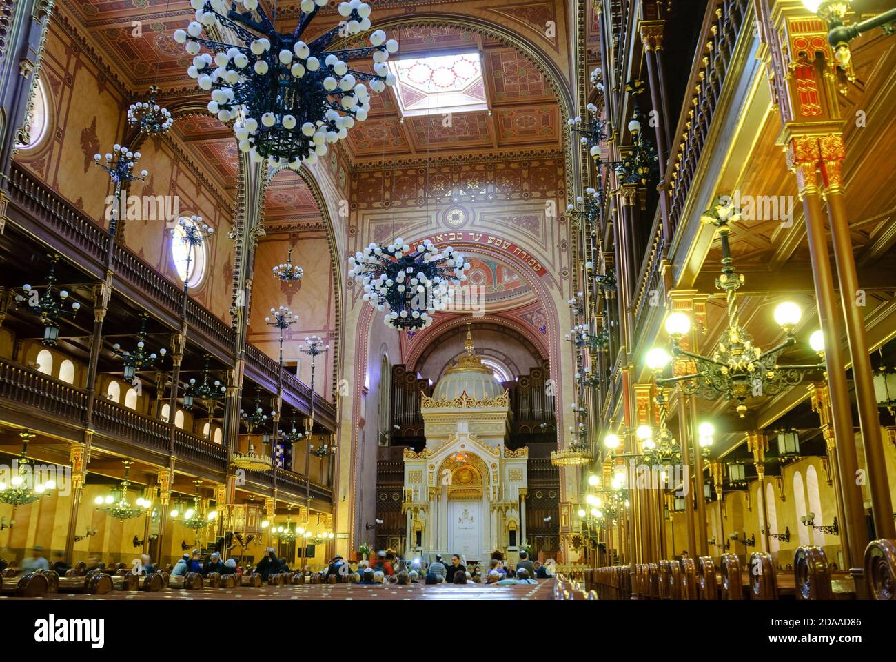 Europe, Hungary. Budapest Great Synagogue. Also known as Dohány Street ...