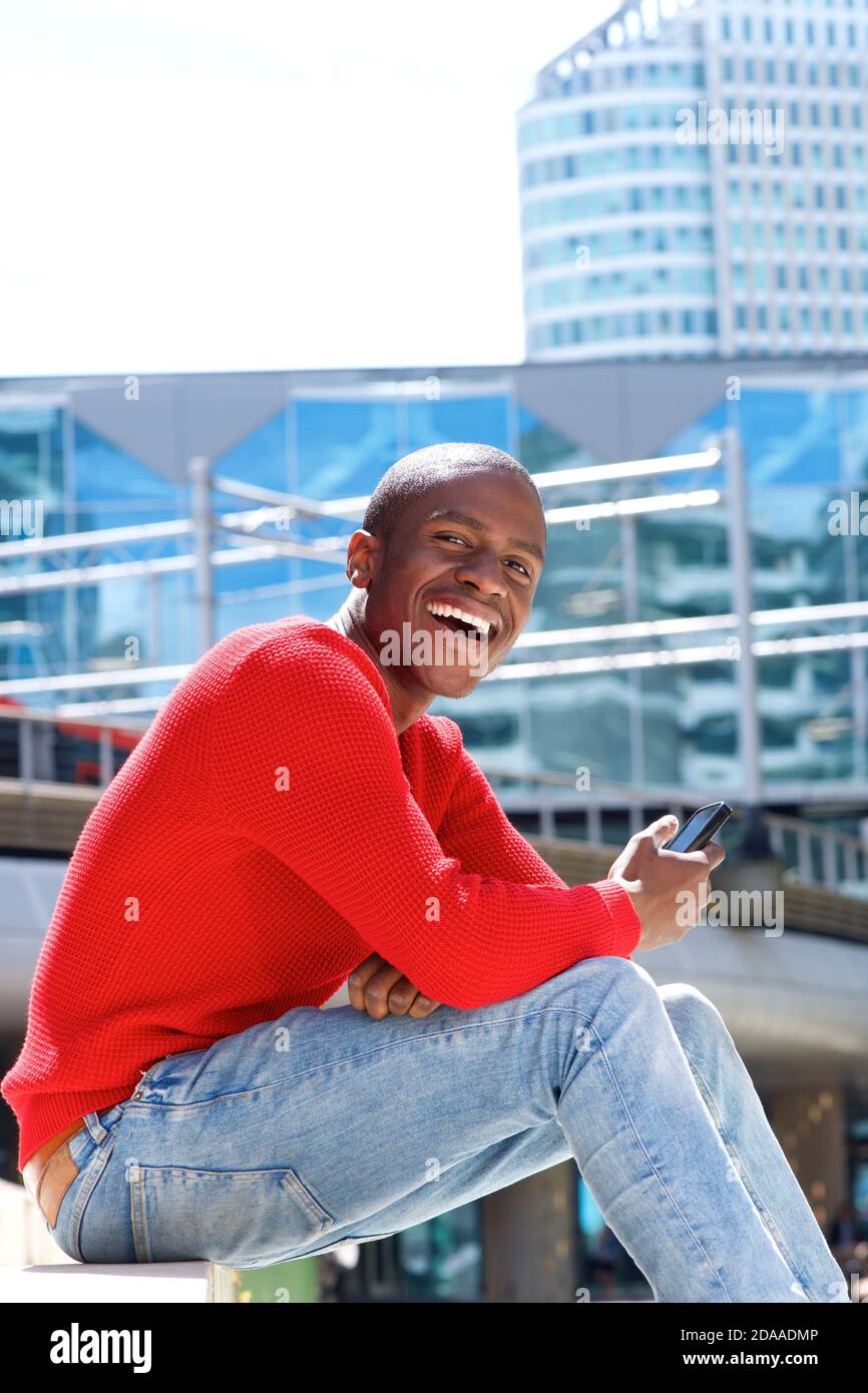 Black man afro using hi-res stock photography and images - Alamy