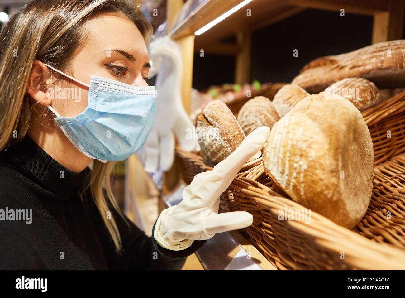 Mask requirement in bakery or supermarket when buying bread due to ...