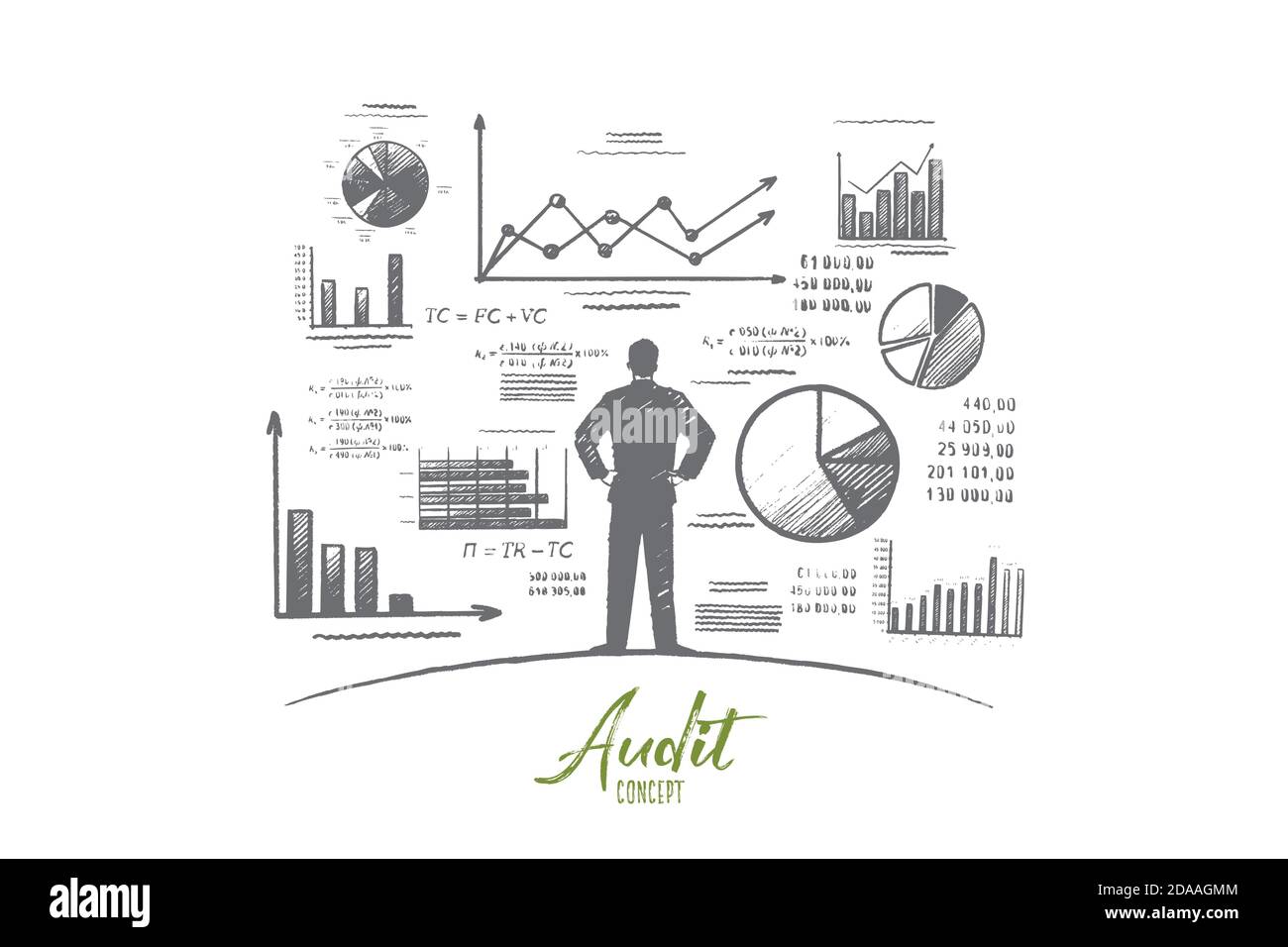 Man service tax report Stock Vector Images - Alamy