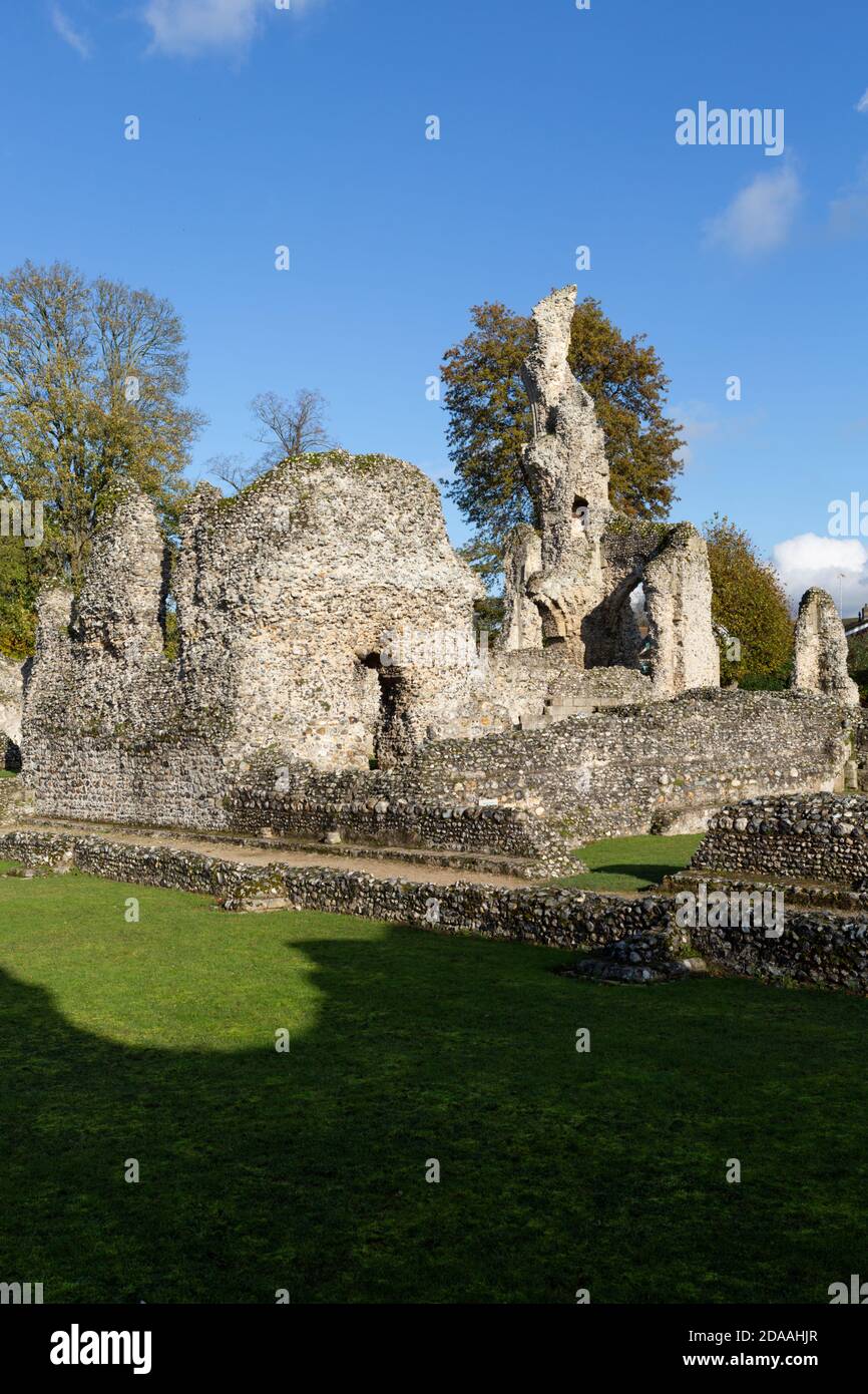 The Priory of Our Lady of Thetford, a Medieval Cluniac monastery ...