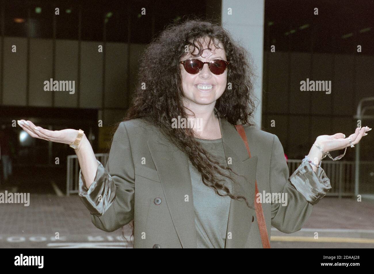 British classical crossover soprano, singer Sarah Brightman at London ...