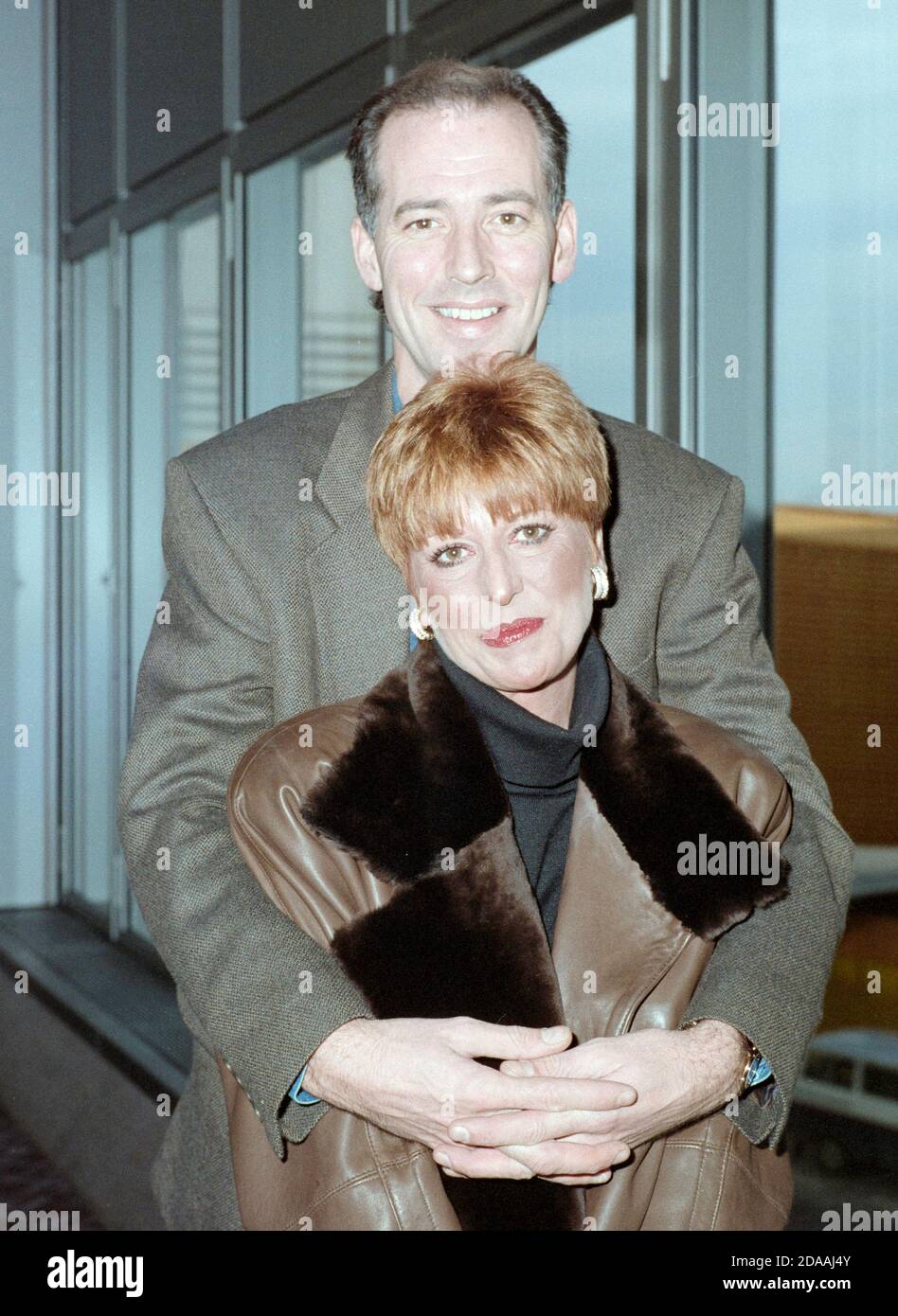English comedian and television presenter Michael Barrymore and wife ...