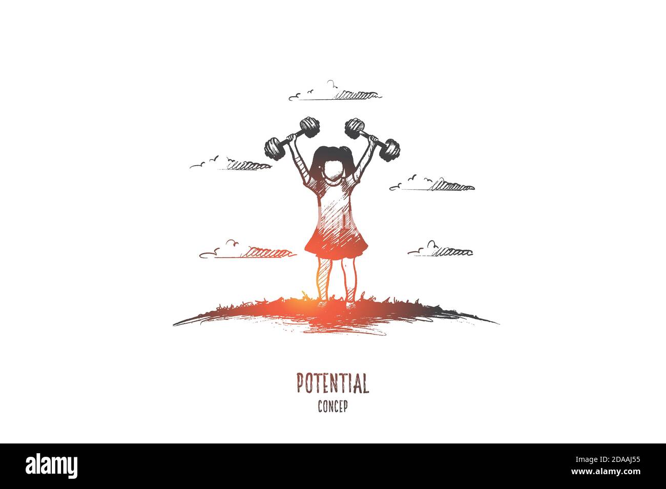 Potential energy Stock Vector Images - Alamy