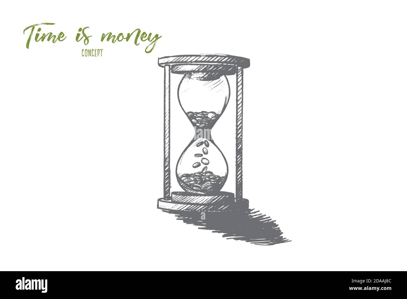 Time Is Money Drawing