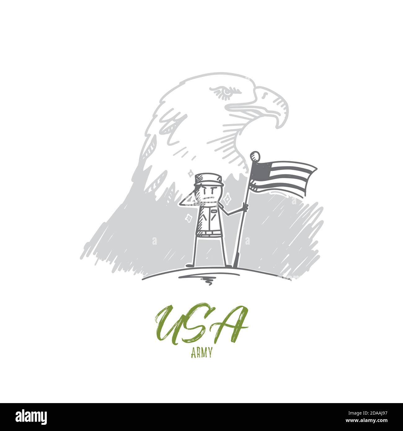 Usa force hand american Stock Vector Images - Alamy