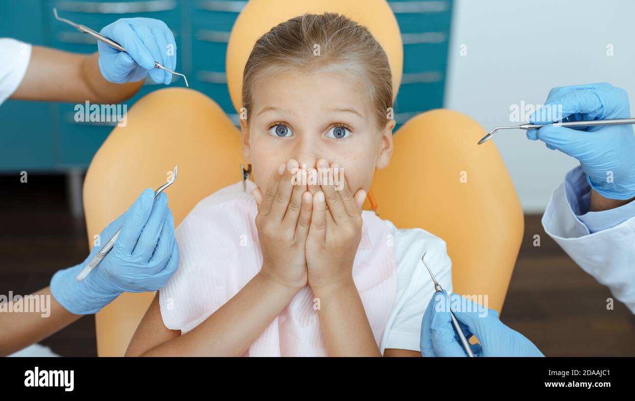 Scared of doctors hi-res stock photography and images - Alamy