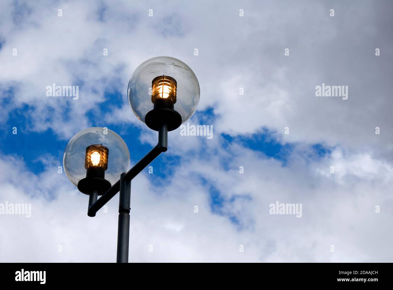 Vintage lamp poles hi-res stock photography and images - Alamy
