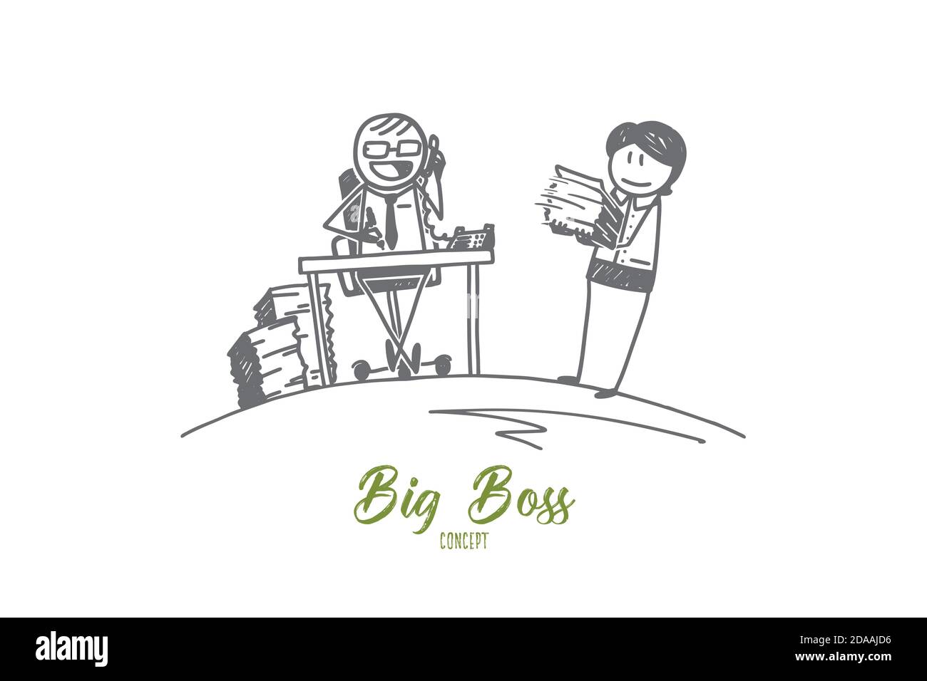 Secretary strategy Stock Vector Images - Alamy