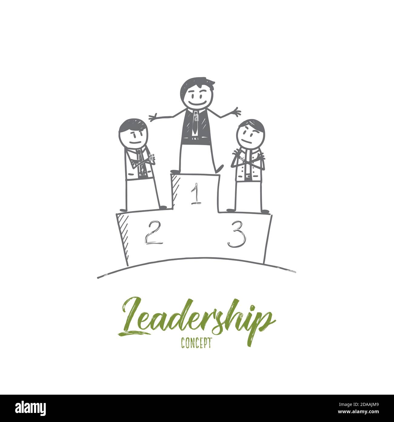 Handwriting text leadership business Stock Vector Images - Alamy