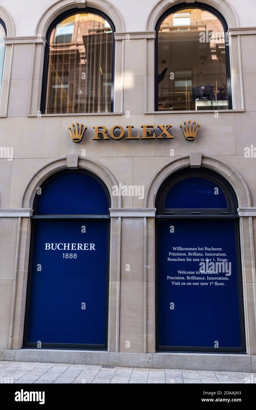 Rolex window display hi-res stock photography and images - Alamy