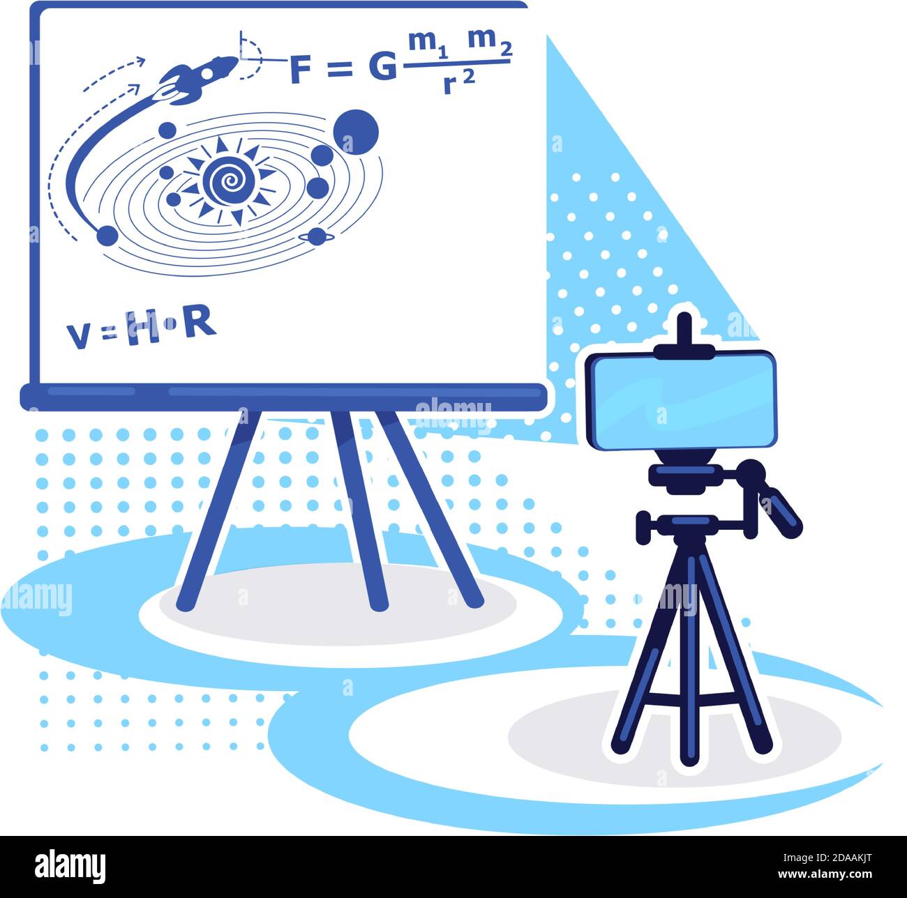 Streaming setup Stock Vector Images - Alamy