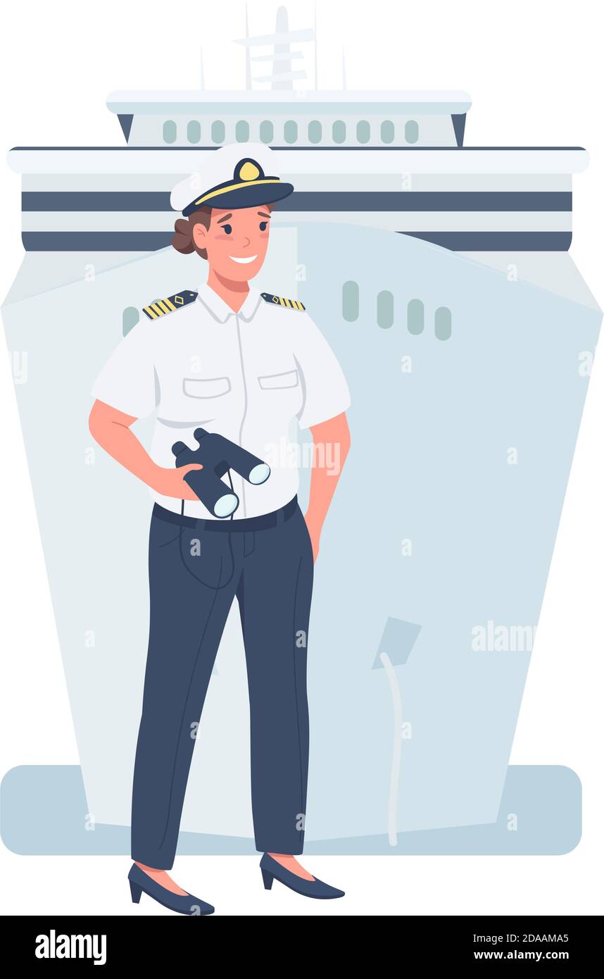 Sea Captain Cartoon High Resolution Stock Photography and Images - Alamy