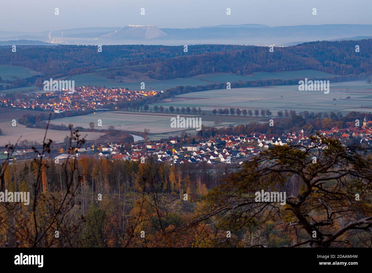 Landscape werra valley in hi-res stock photography and images - Alamy