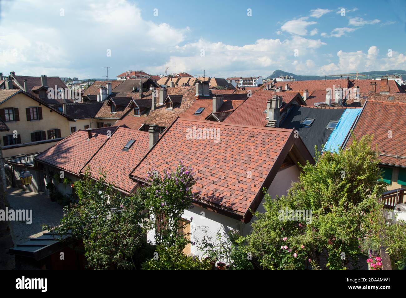 Rooftops geneva hi-res stock photography and images - Alamy