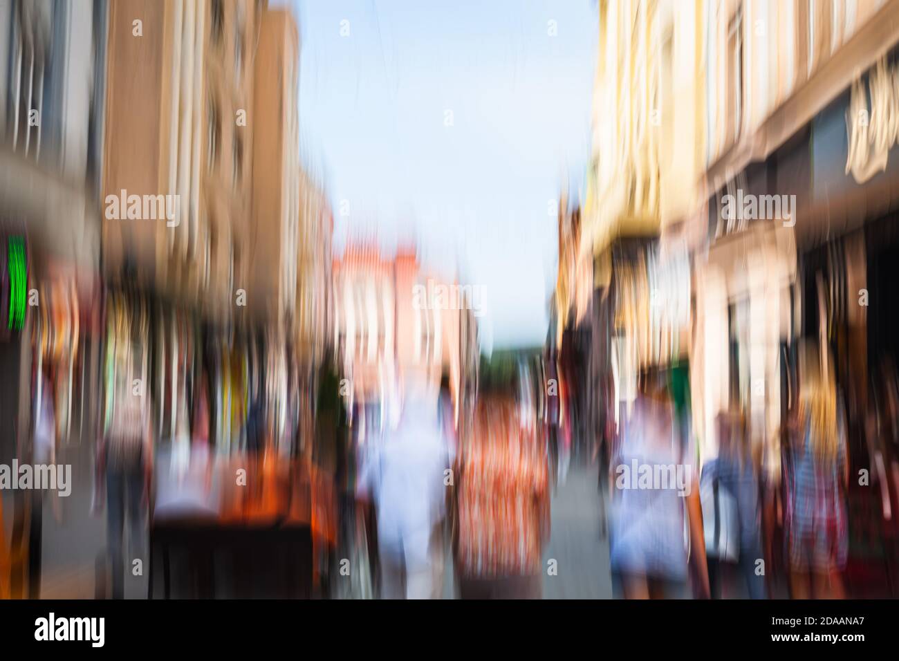 Busy City Life Photography