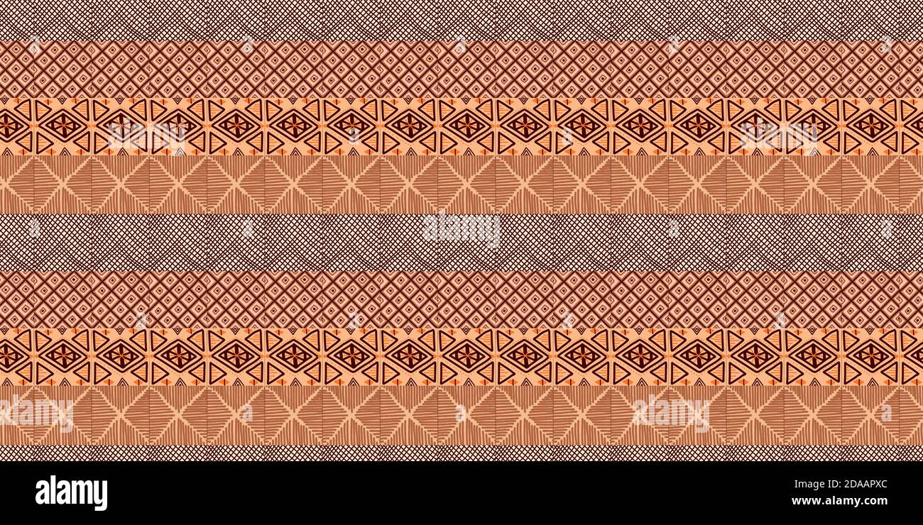 African print, seamless vector pattern in traditional African manner ...