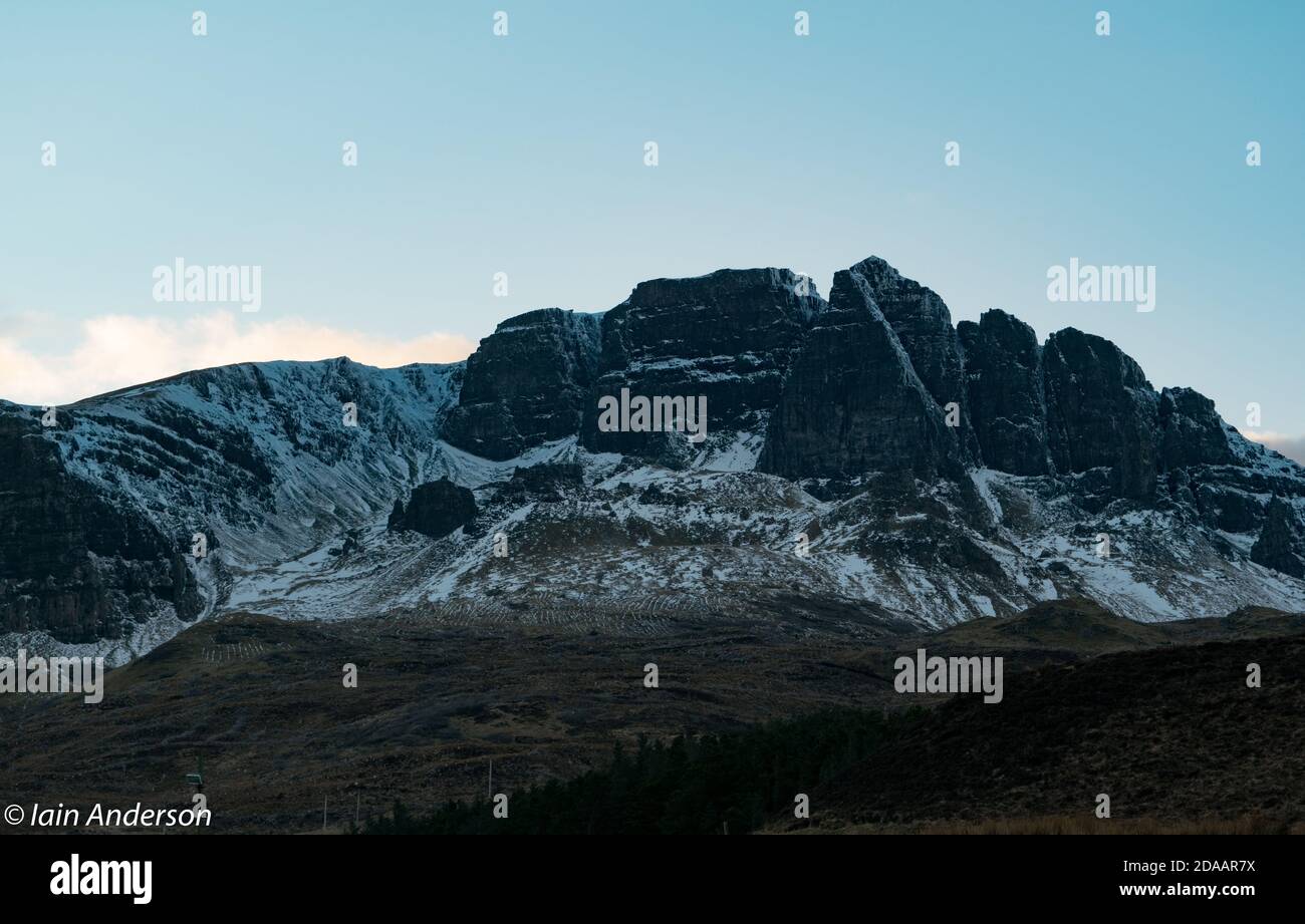The Beautiful Storr Mountain in the Isle of Skye Stock Photo - Alamy