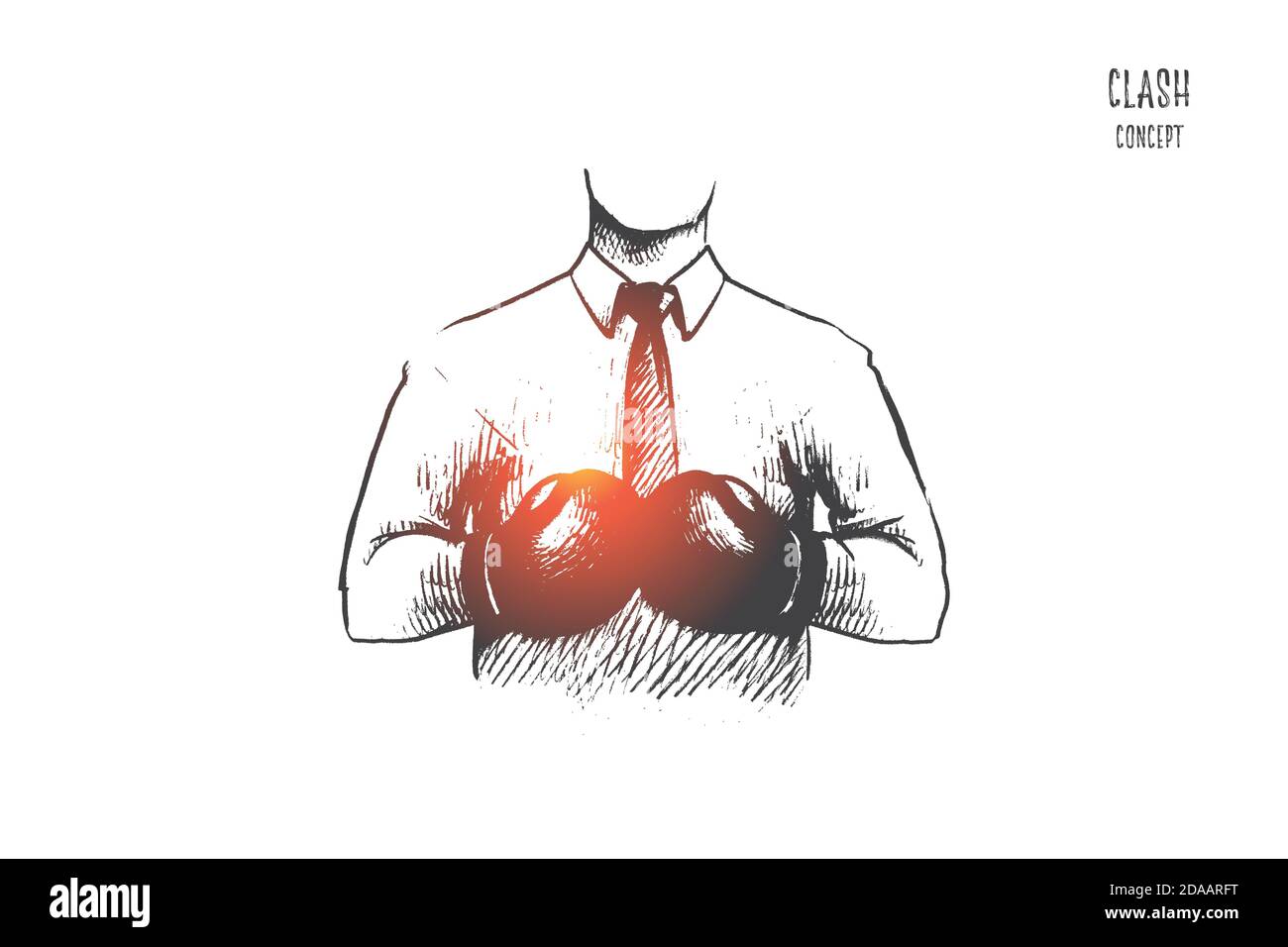 Dash concept. Hand drawn isolated vector Stock Vector Image & Art - Alamy