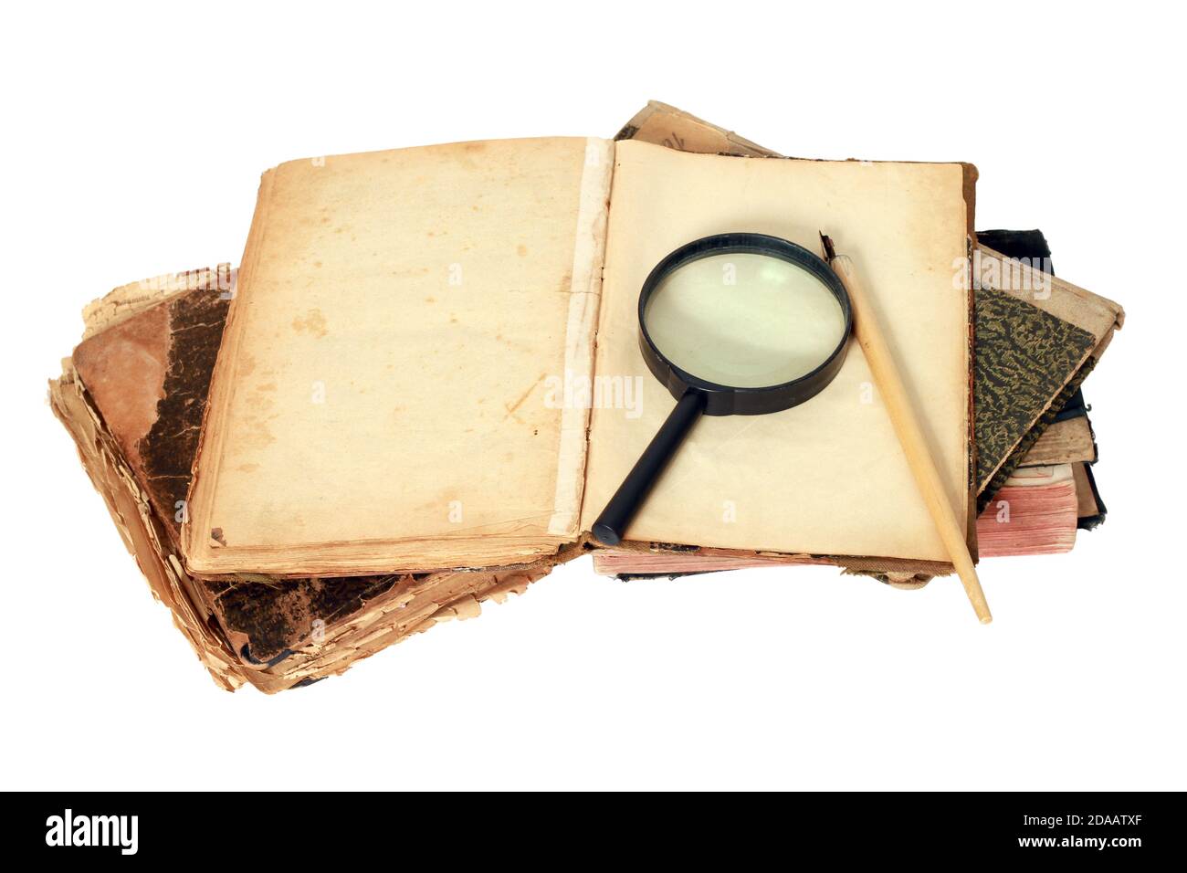 Antique book cover hi-res stock photography and images - Alamy
