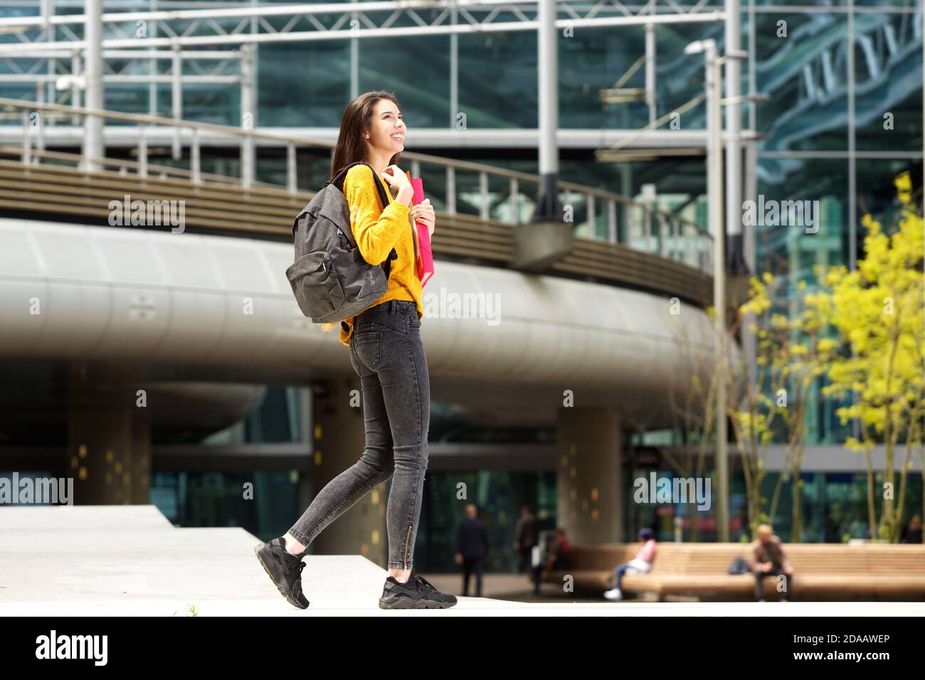 Woman model college student hi-res stock photography and images - Alamy