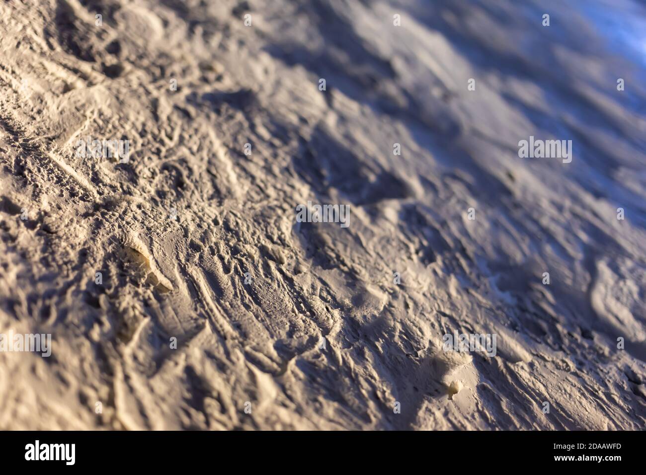 Texture of decorative plaster on concrete wall. Abstract plaster ...