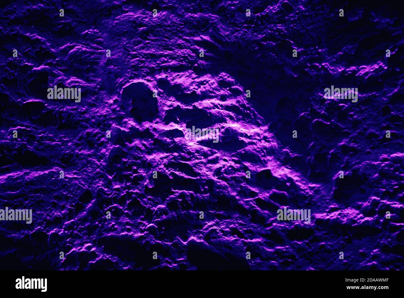 Texture of decorative plaster on concrete wall in trendy neon colors ...