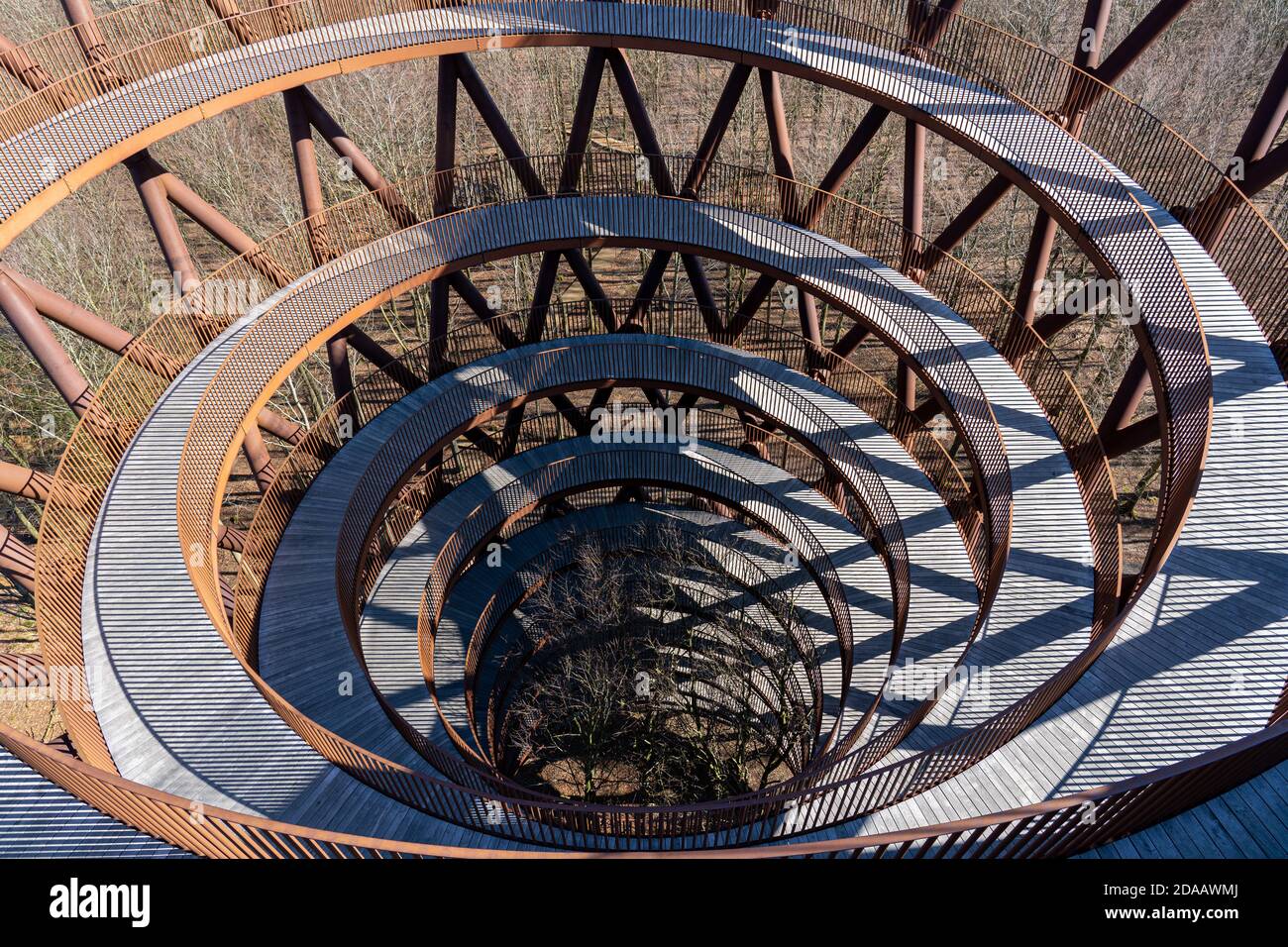 Camp Adventure Forest Tower Stock Photo - Alamy