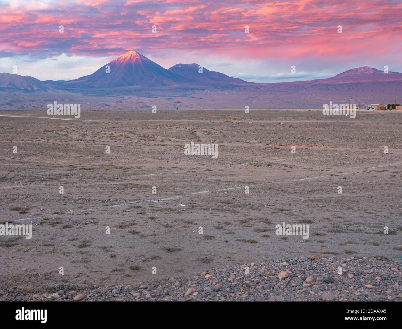 The Atacama Desert is a hyper-arid region located in Chile in South ...